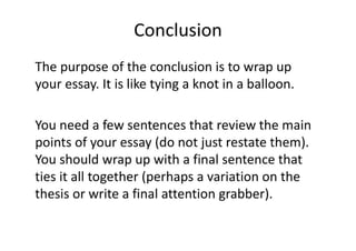 Essay Writing For Dummies -By Mr. McClung | PDF | Internet for ...