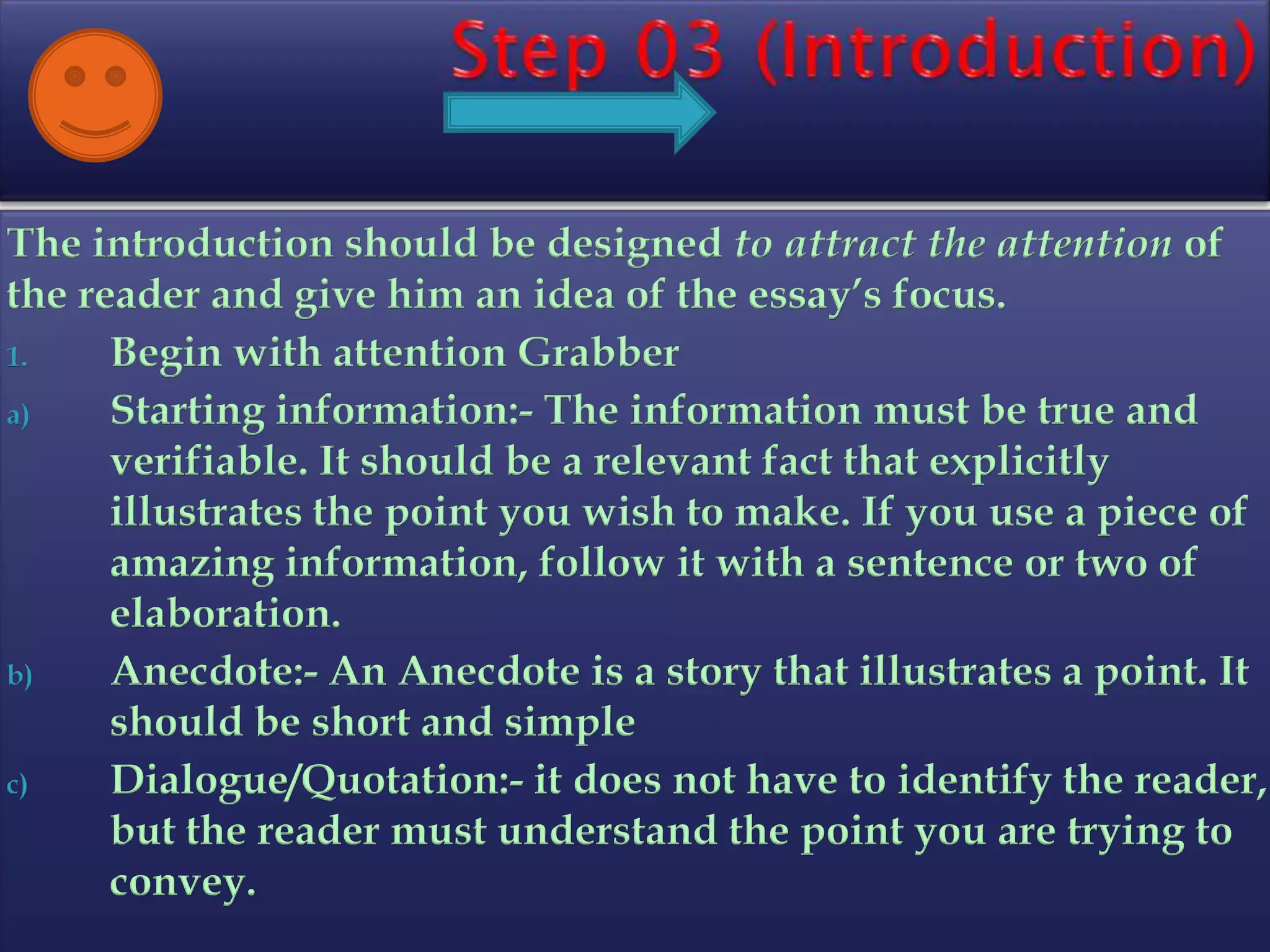 Essay writing format | PPTX