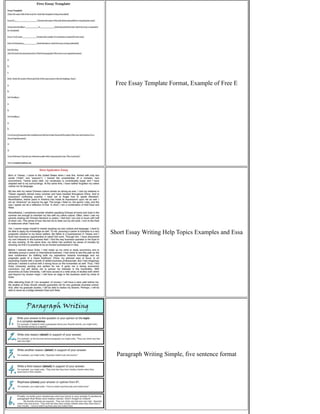 Essay Writing Formats. Online assignment writing service. | PDF