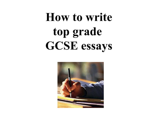 Essay Writing GCSE Holmes | PPTX | Homework and Study | Education