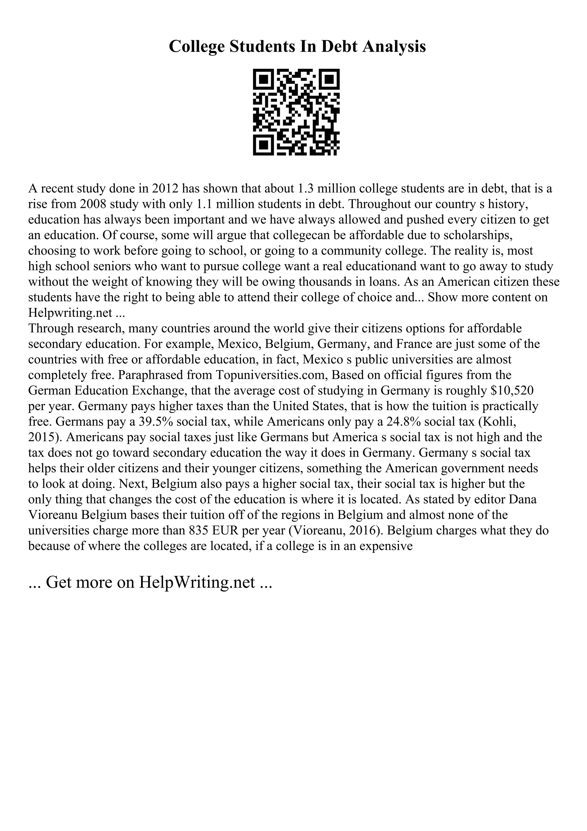 Essay Writing Graphic Organizer | PDF