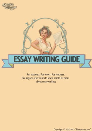 Essay writing guide | PDF | Homework and Study | Education