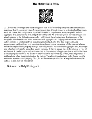 Essay Writing Guidelines | PDF