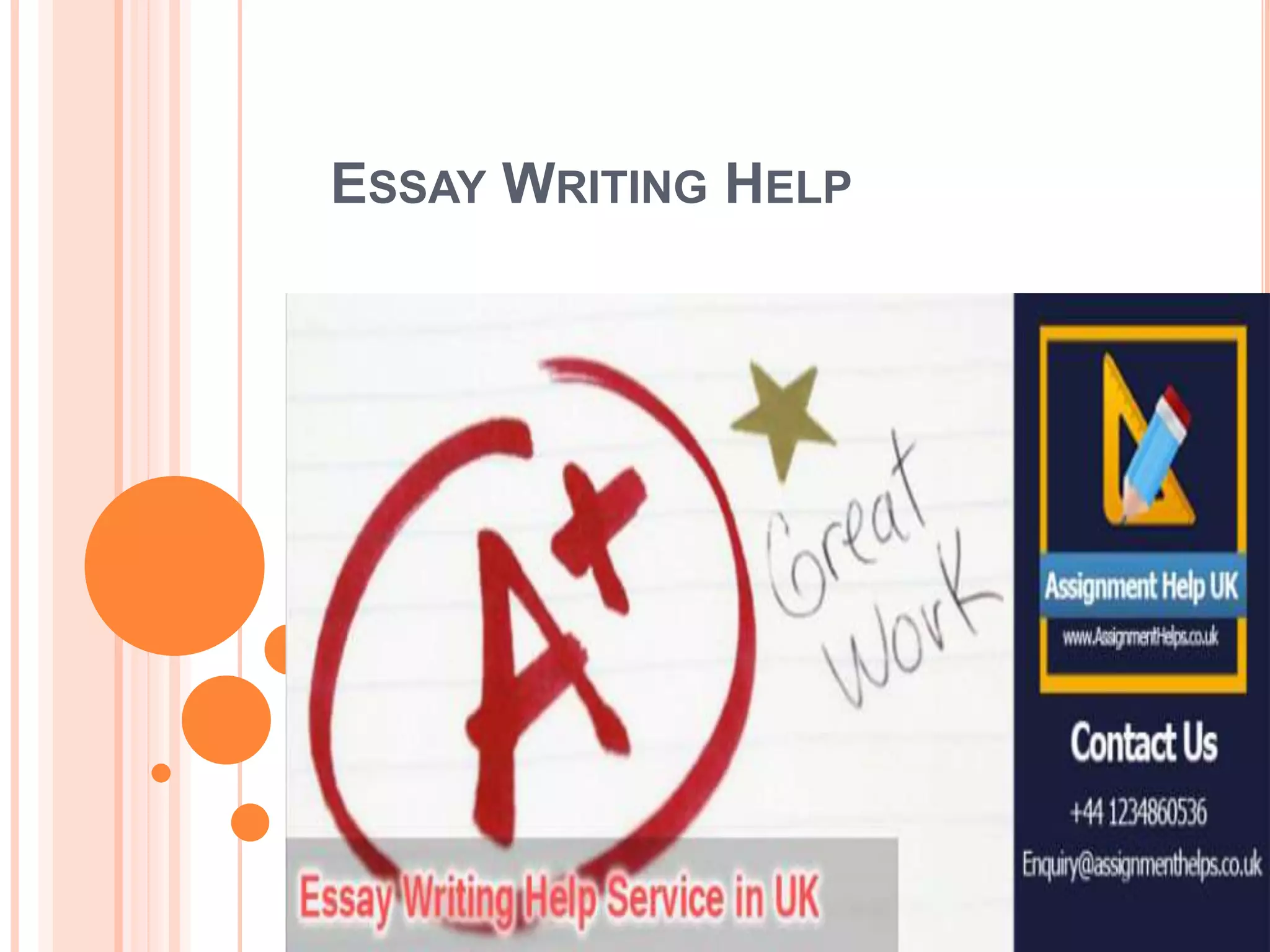 Essay Writing Help uk.pptx | Homework and Study | Education