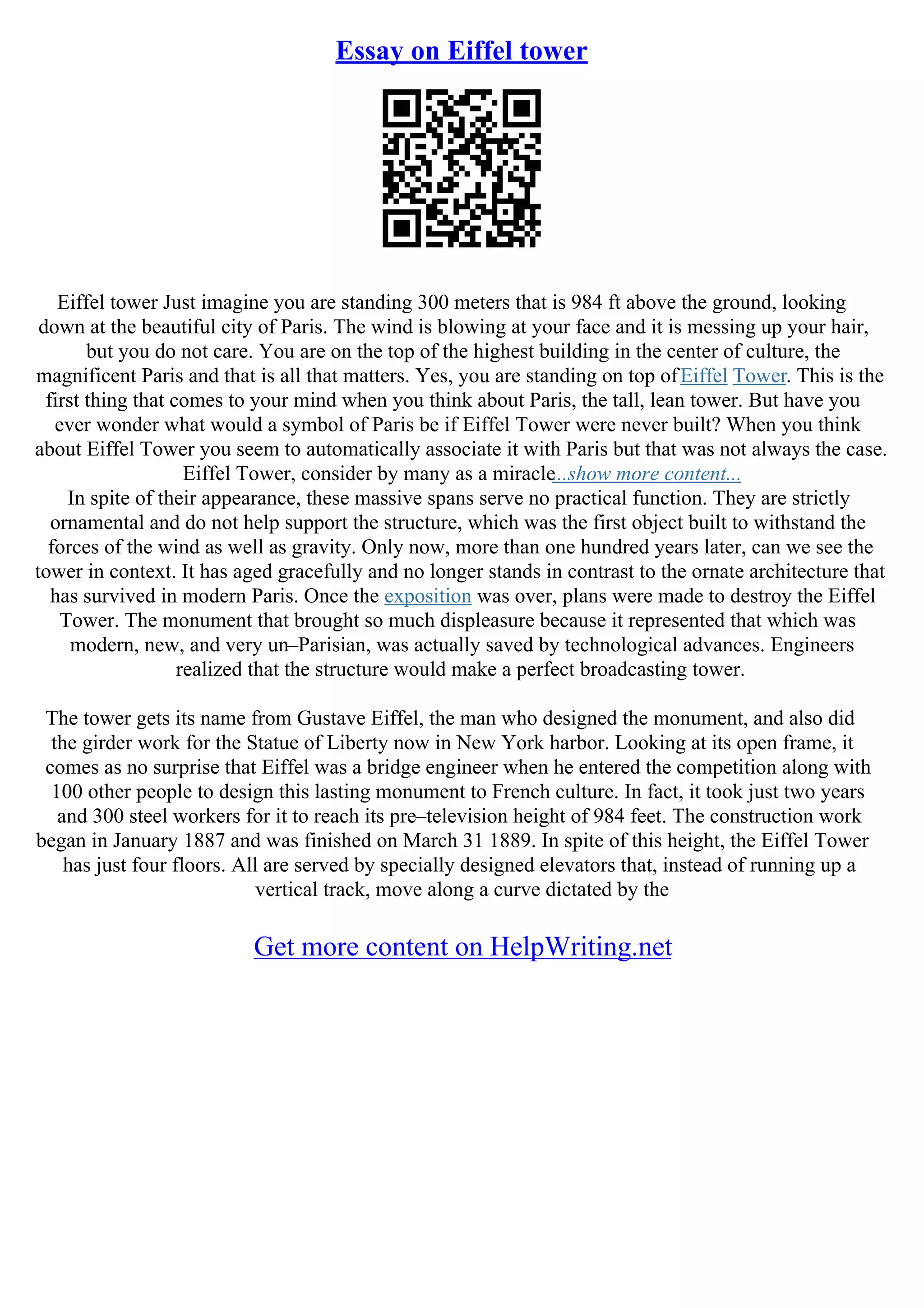 Essay Writing In French | PDF