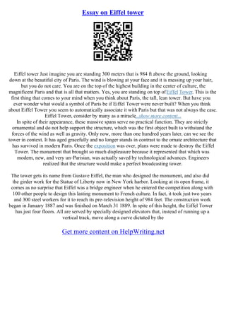 Essay Writing In French | PDF