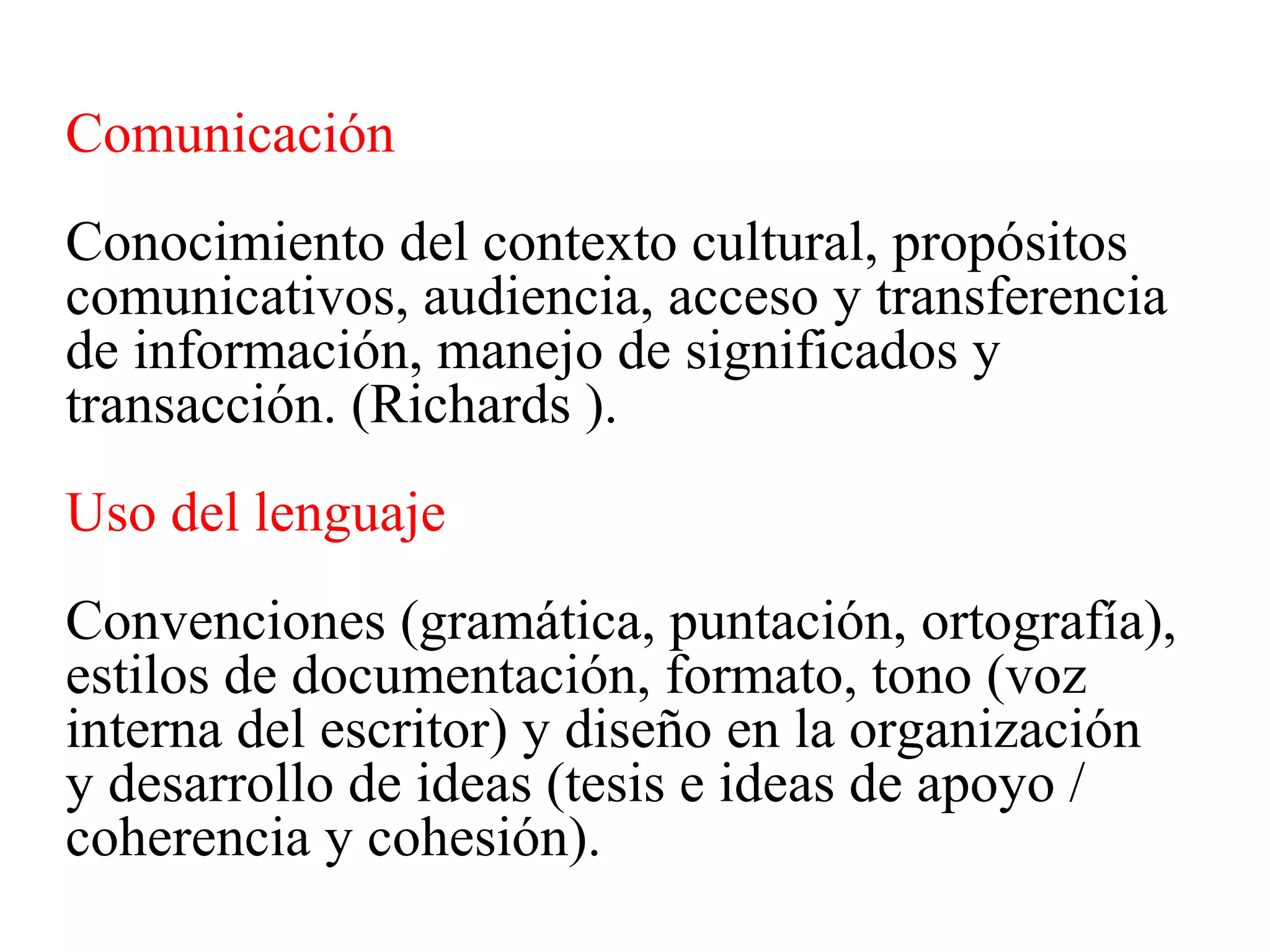 Escritura de Ensayos | PPT | Education