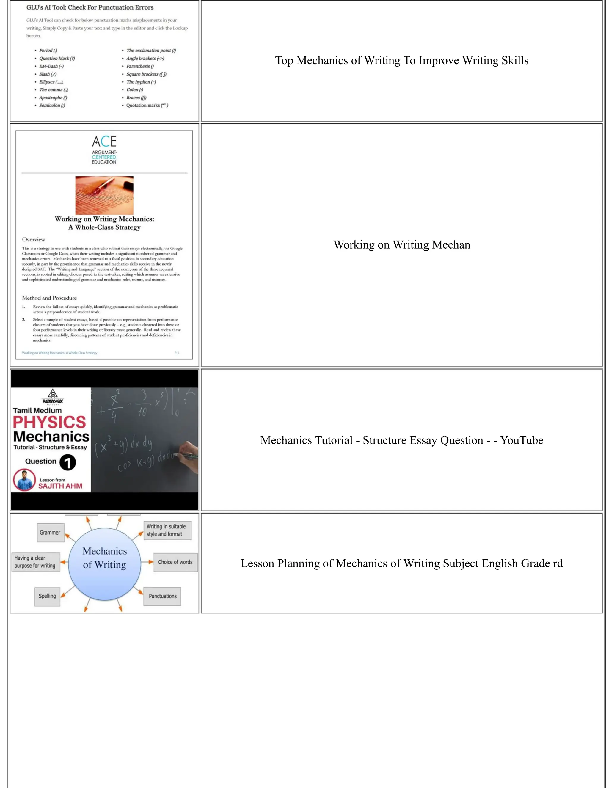 Essay Writing Mechanics | PDF