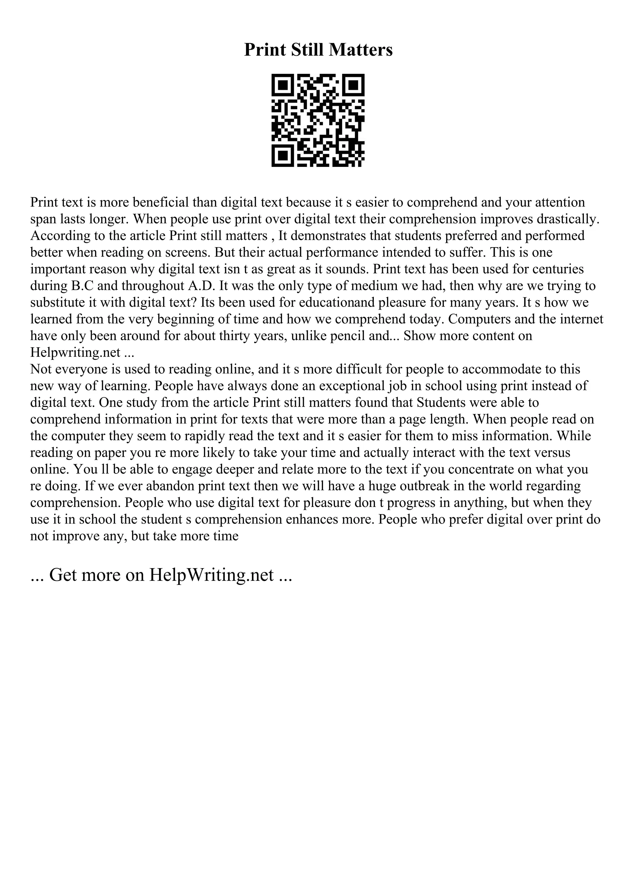 Essay Writing Paper Template | PDF