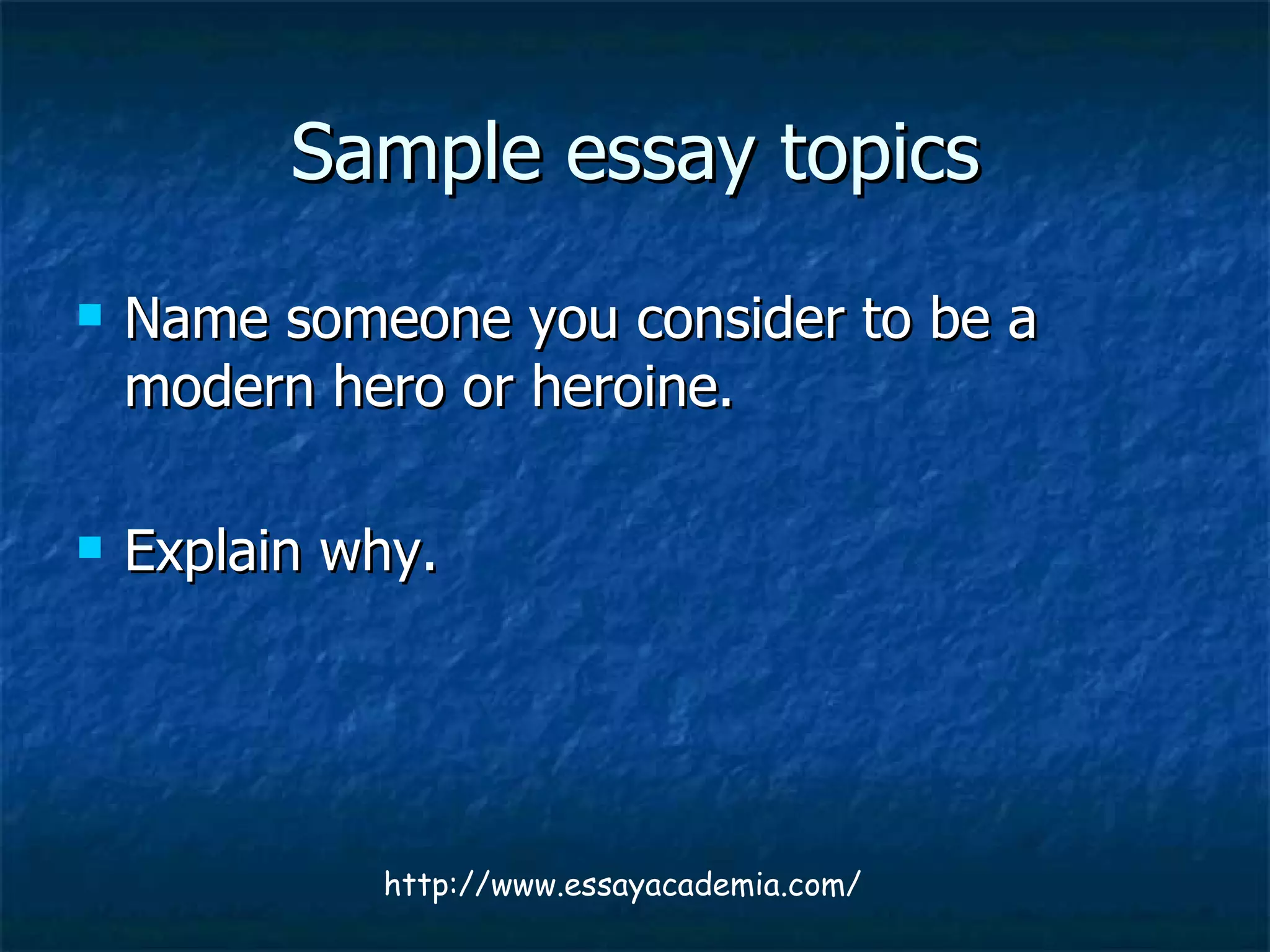 Essay Writing Tips | PPT