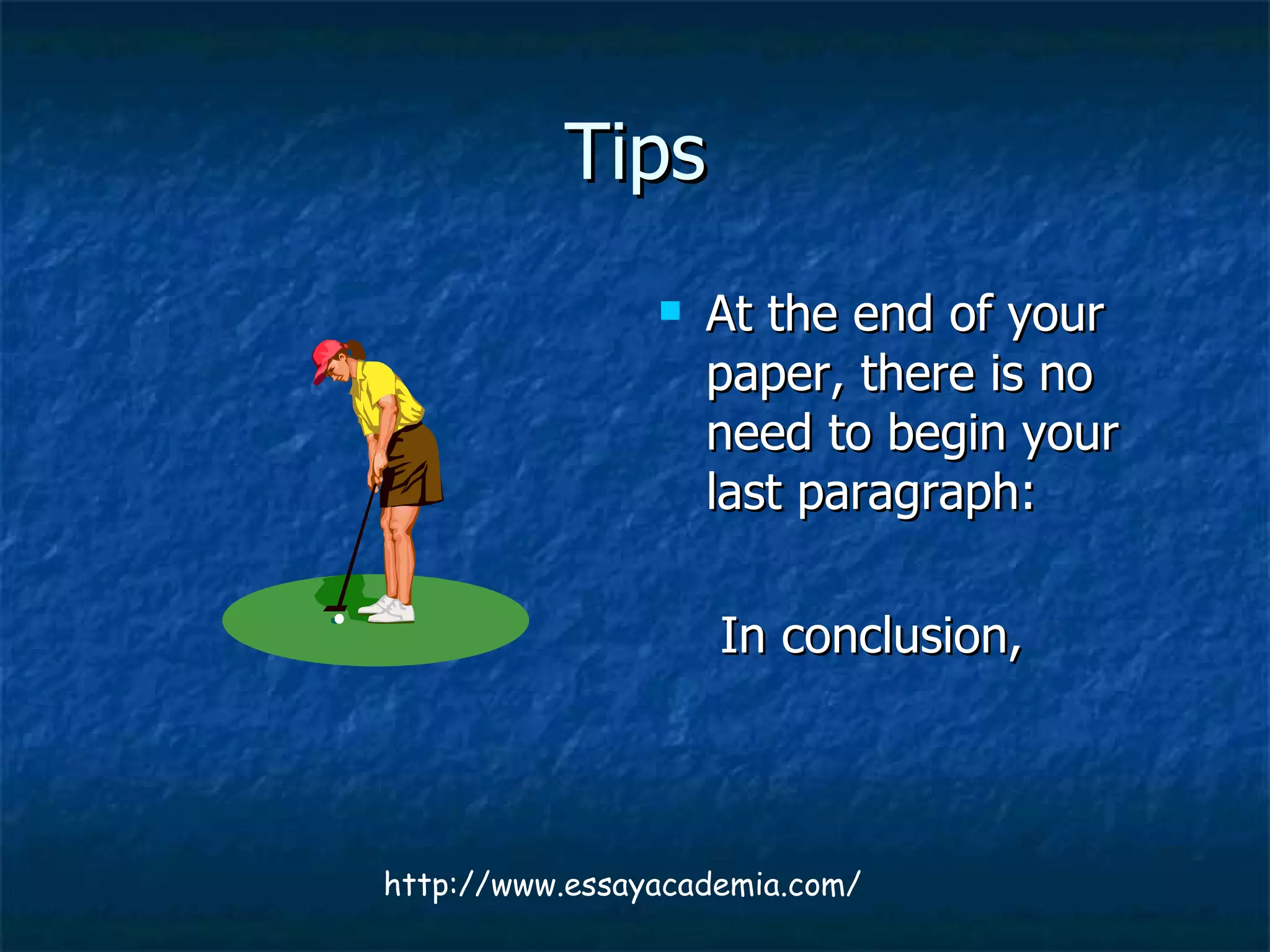 Essay Writing Tips | PPT