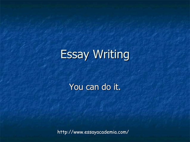 Essay Writing Tips | PPT