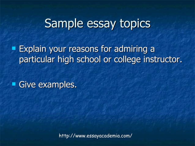 Essay Writing Tips | PPT