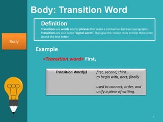 Basic Essay Writing | PPTX