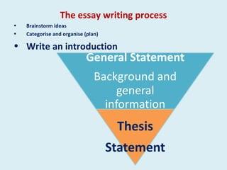 Essay writing process | PPT