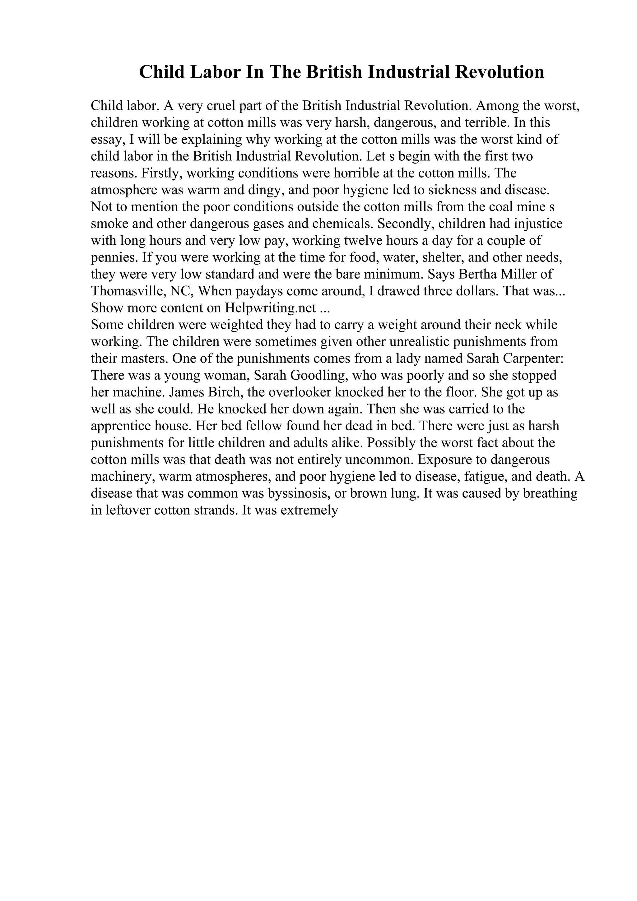 Essay Writing Structure Example | PDF