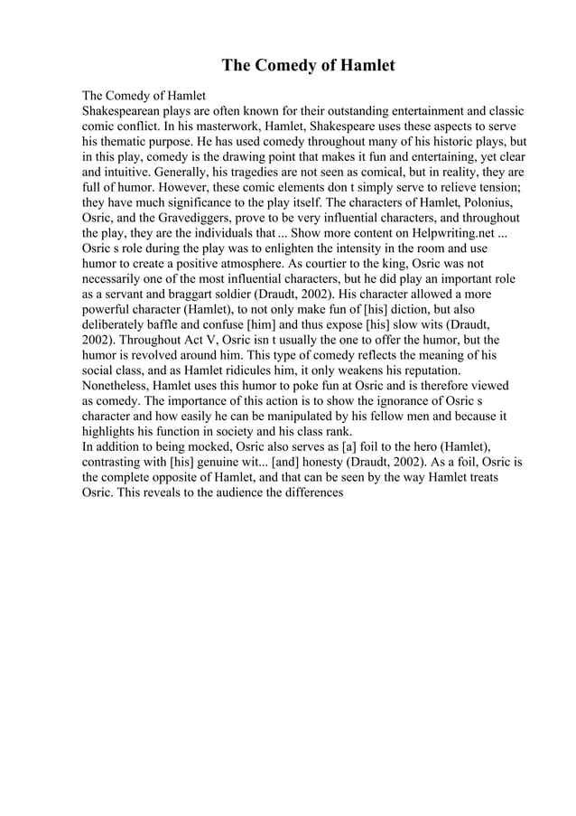 Essay Writing Structure Example | PDF | Homework and Study | Education