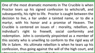 Essay Writing The Crucible | PPT