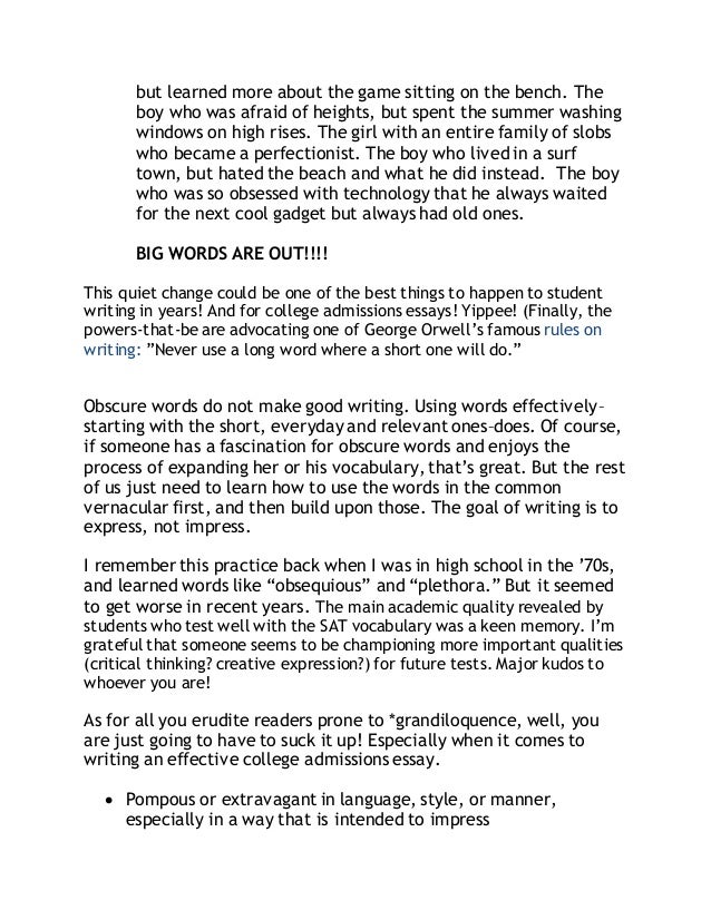 NACAC Essay Writing 10 Tips Powerpoint NACAC Essay Writing 10 Tips Powerpoint