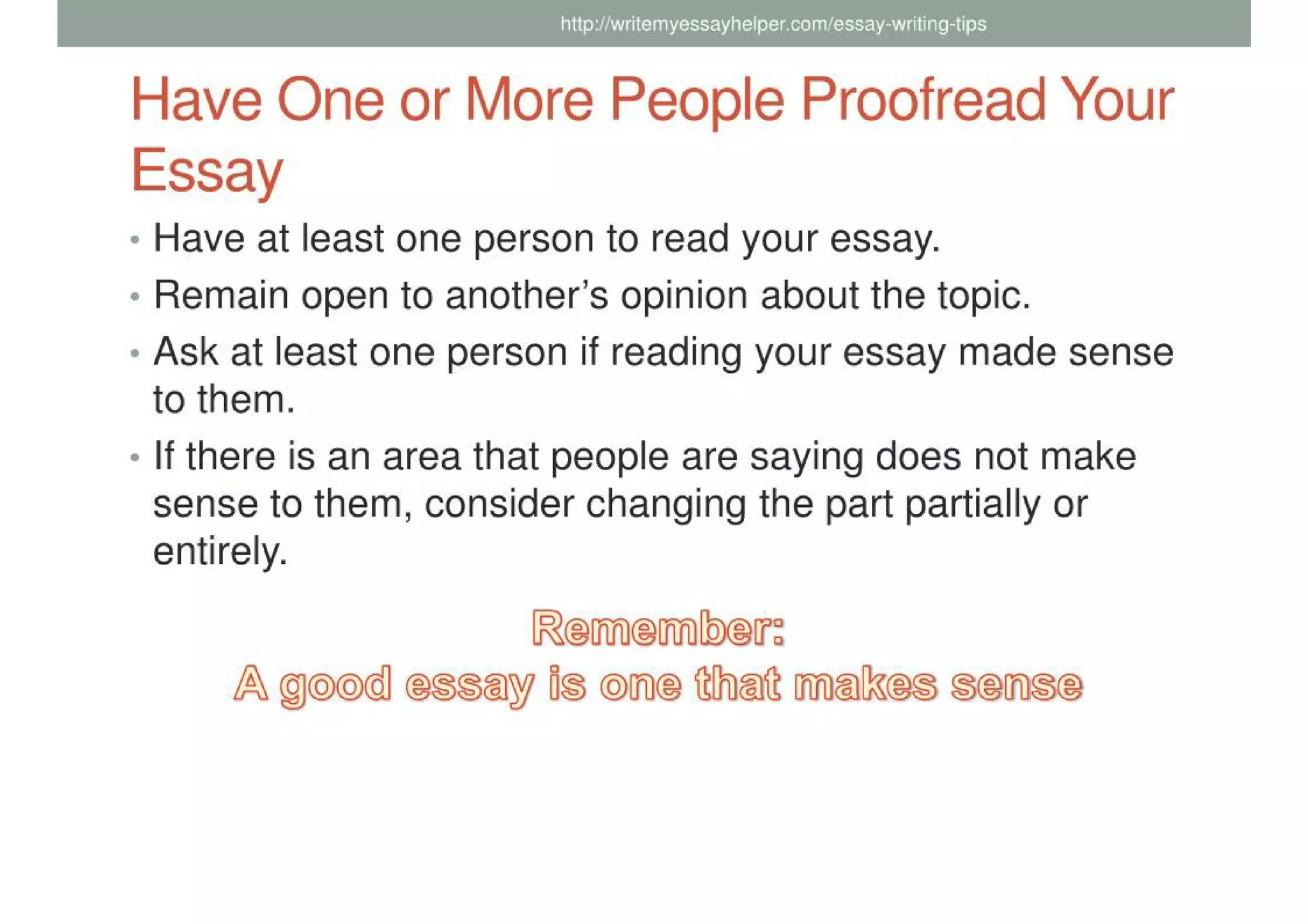 Essay Writing Tips | PDF