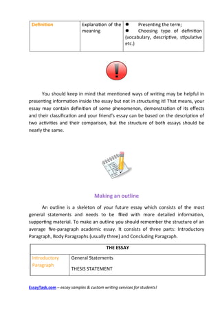 Essay Writing Tips Guide | PDF
