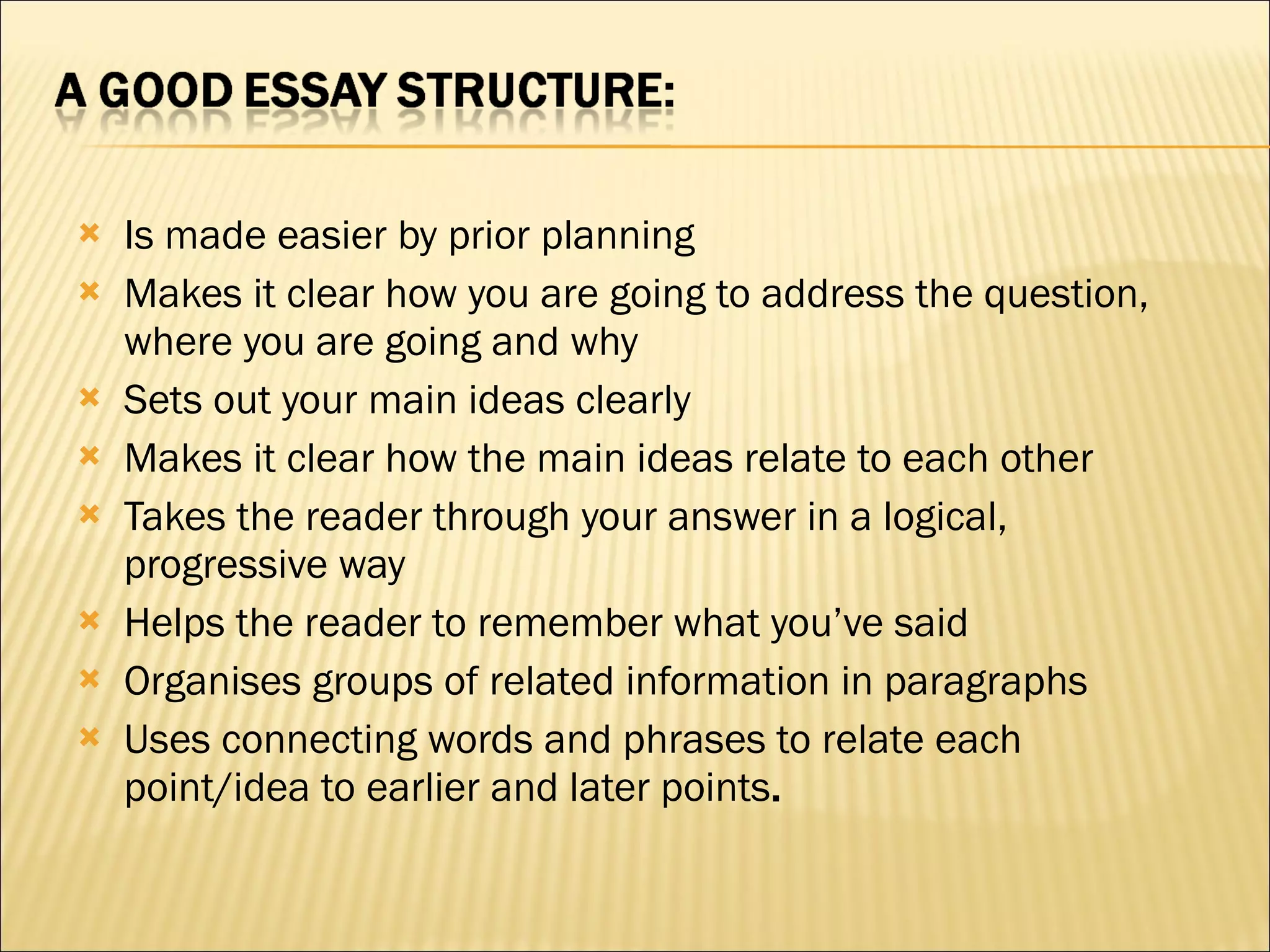 Essay writting -_structure_and_organisation | PPT
