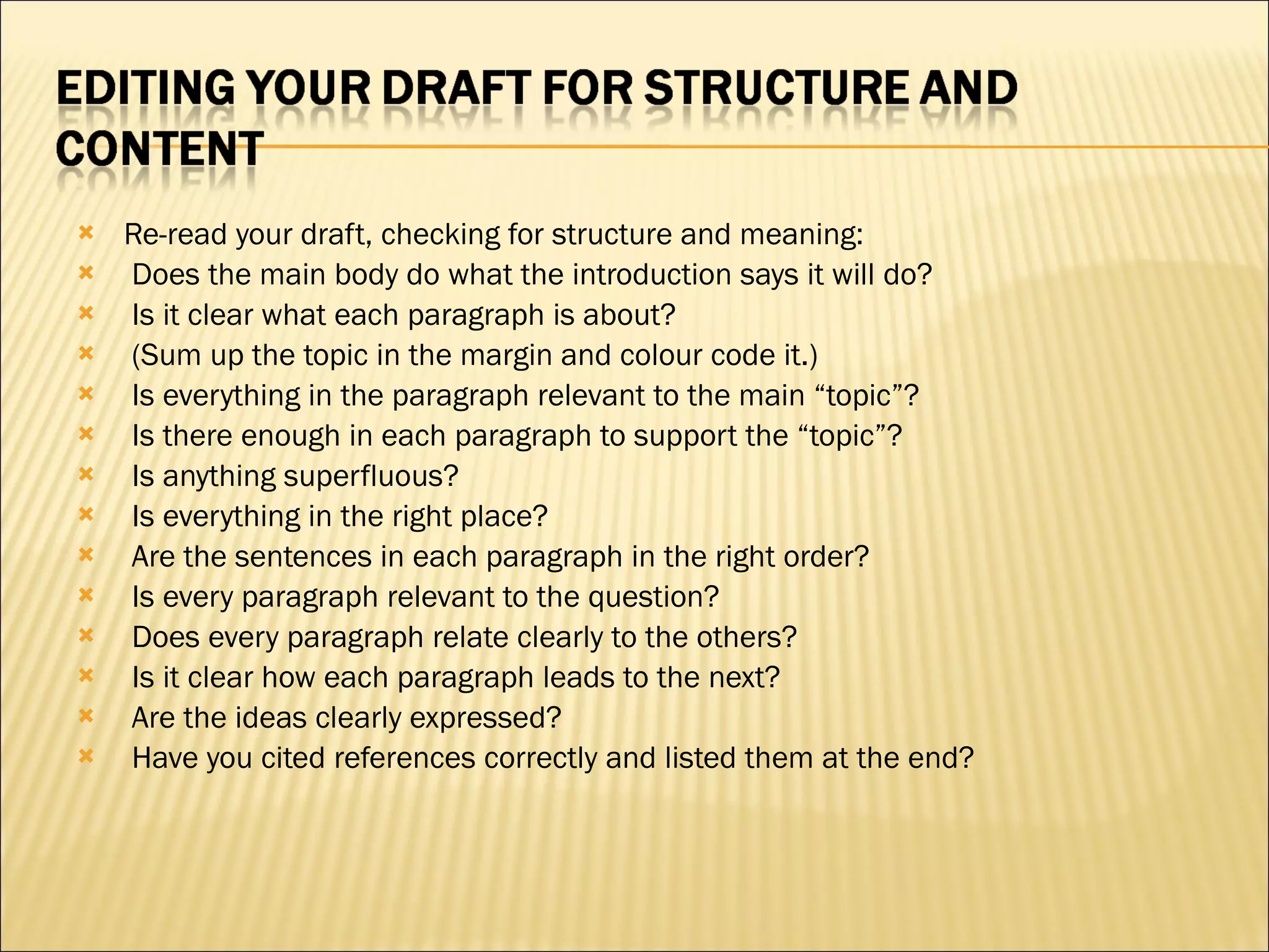 Essay writting -_structure_and_organisation | PPT