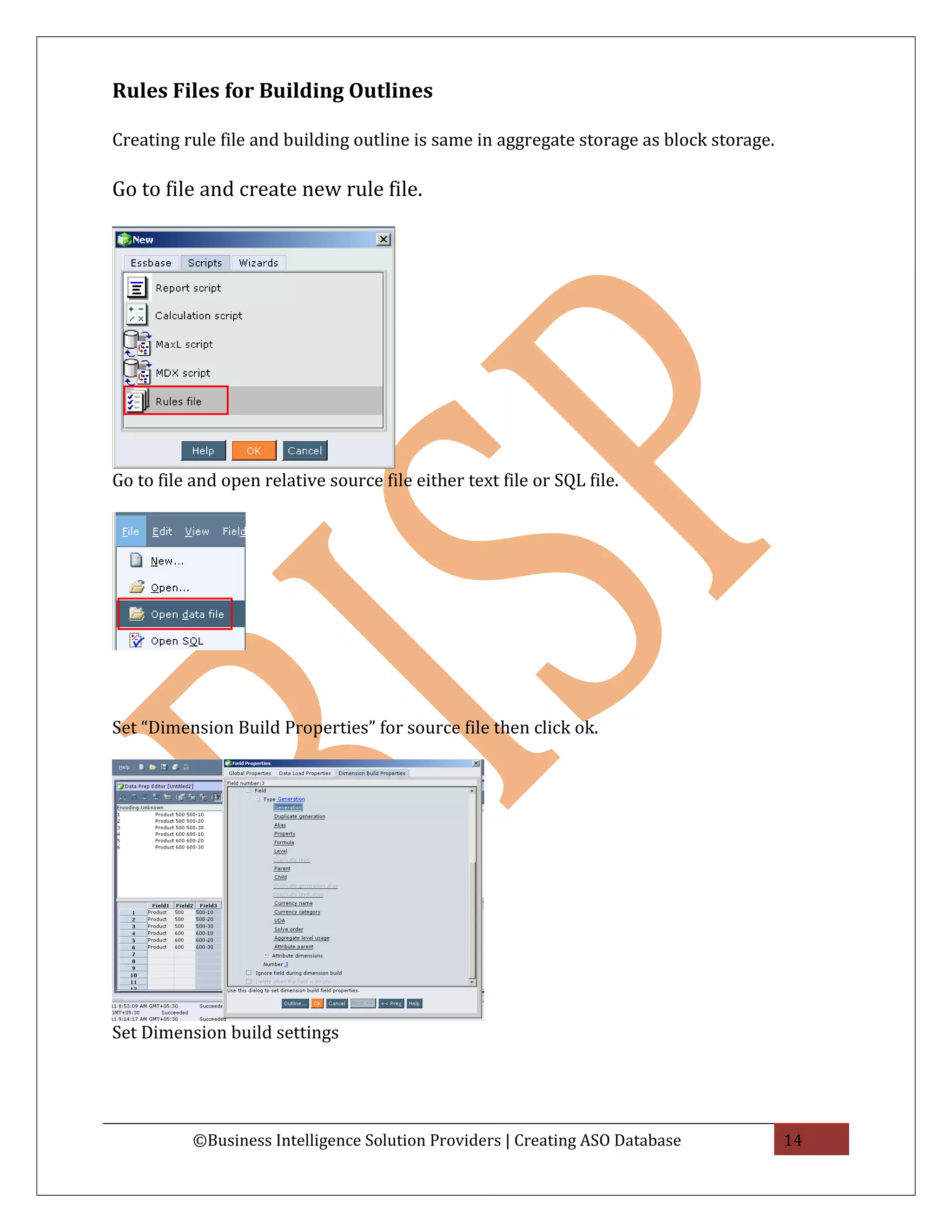 Essbase aso a quick reference guide part i | PDF