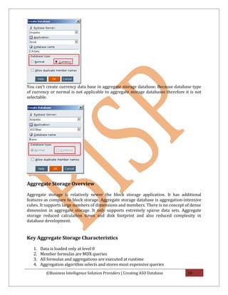 Essbase aso a quick reference guide part i | PDF