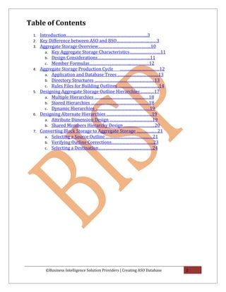 Essbase aso a quick reference guide part i | PDF | Databases | Computer Software and Applications