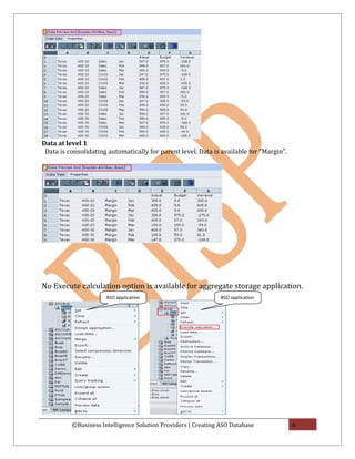 Essbase aso a quick reference guide part i | PDF | Databases | Computer Software and Applications