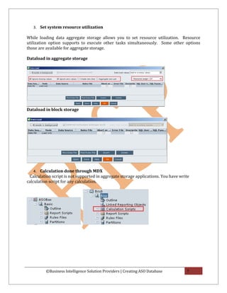 Essbase aso a quick reference guide part i | PDF | Databases | Computer Software and Applications