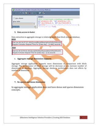 Essbase aso a quick reference guide part i | PDF | Databases | Computer Software and Applications