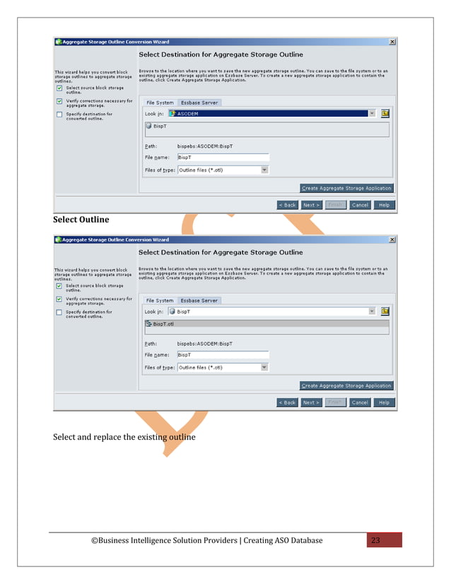 Essbase aso a quick reference guide part i