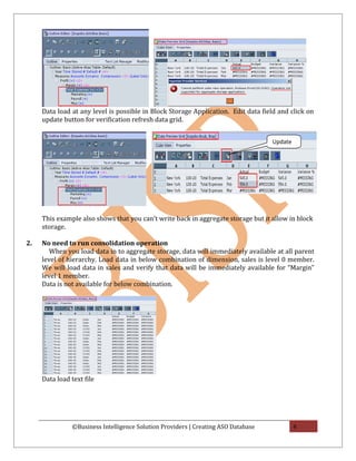 Essbase aso a quick reference guide part i | PDF