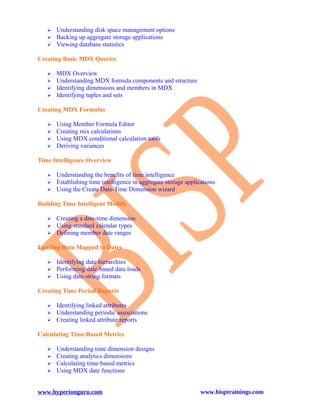 Essbase aso implementation | PDF
