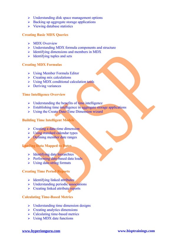 Essbase aso implementation | PDF