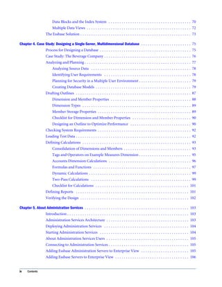 Essbase database administrator's guide | PDF