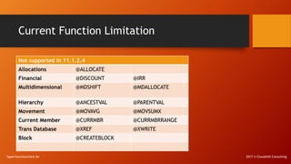 The future of Essbase: Hybrid database format | PPTX