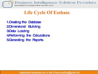 Essbase intro | PPT