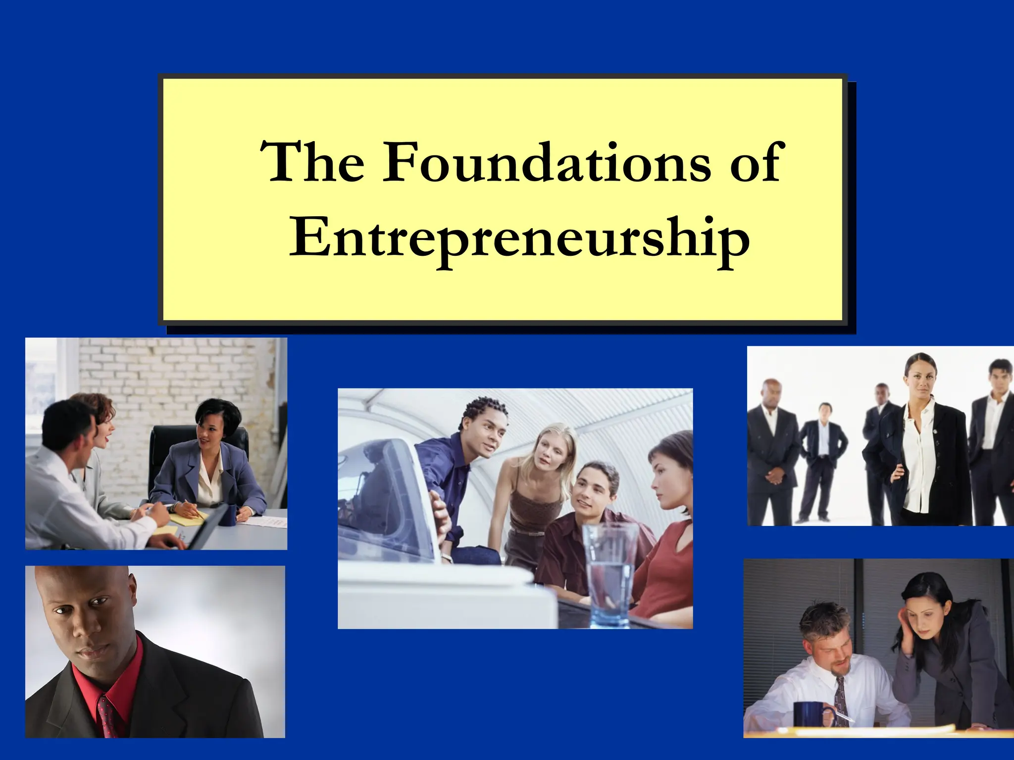 Introduction to Entrepreneurship Chapter 01 | PPT