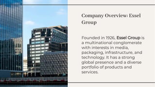 Essel Group vs Unitech ltd slide about business and development | PDF