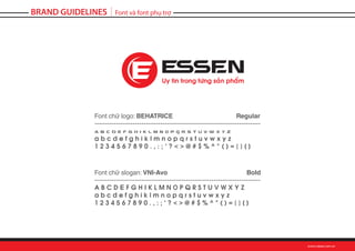 Thiết kế logo Essen | PDF
