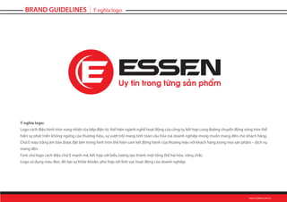 Thiết kế logo Essen | PDF