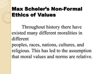 Essence and nature of values | PPTX