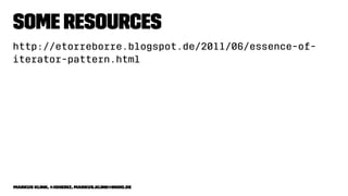 Essence of the iterator pattern | PDF