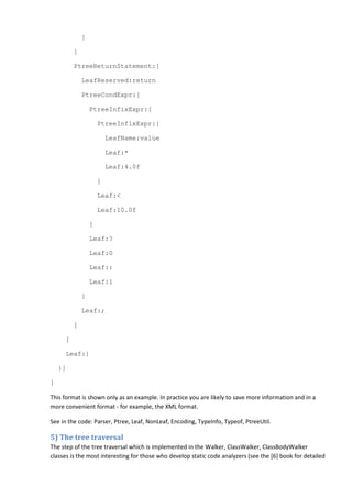 The essence of the VivaCore code analysis library | PDF | Programming Languages | Computing