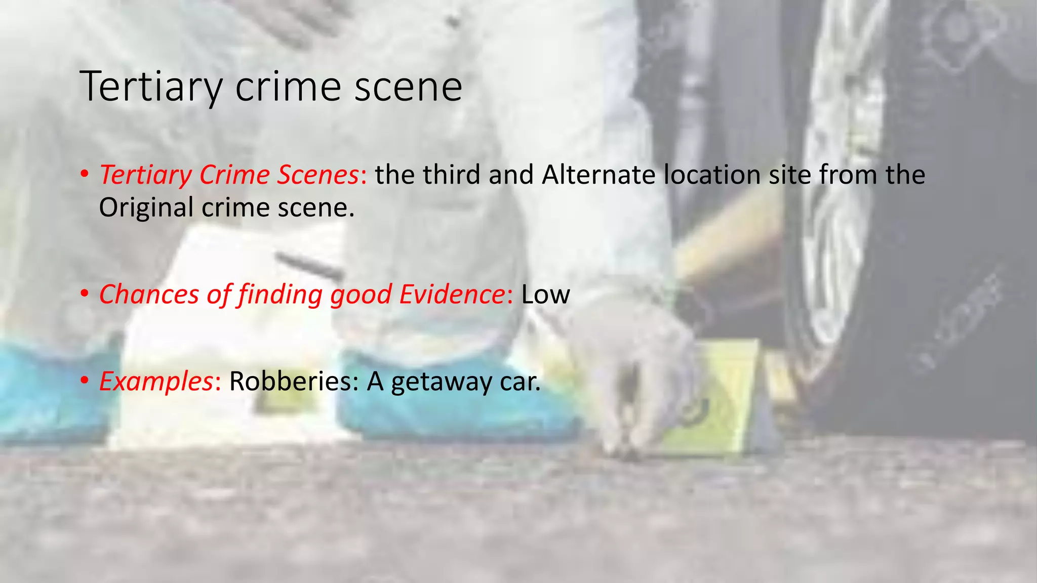 Essensials of crime scene investigation & evidence management | PPTX