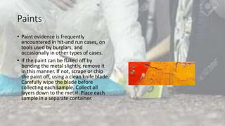 Essensials of crime scene investigation & evidence management | PPTX