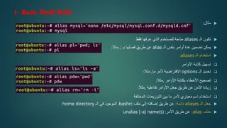 [Arabic] Essential tools in Linux | PPTX